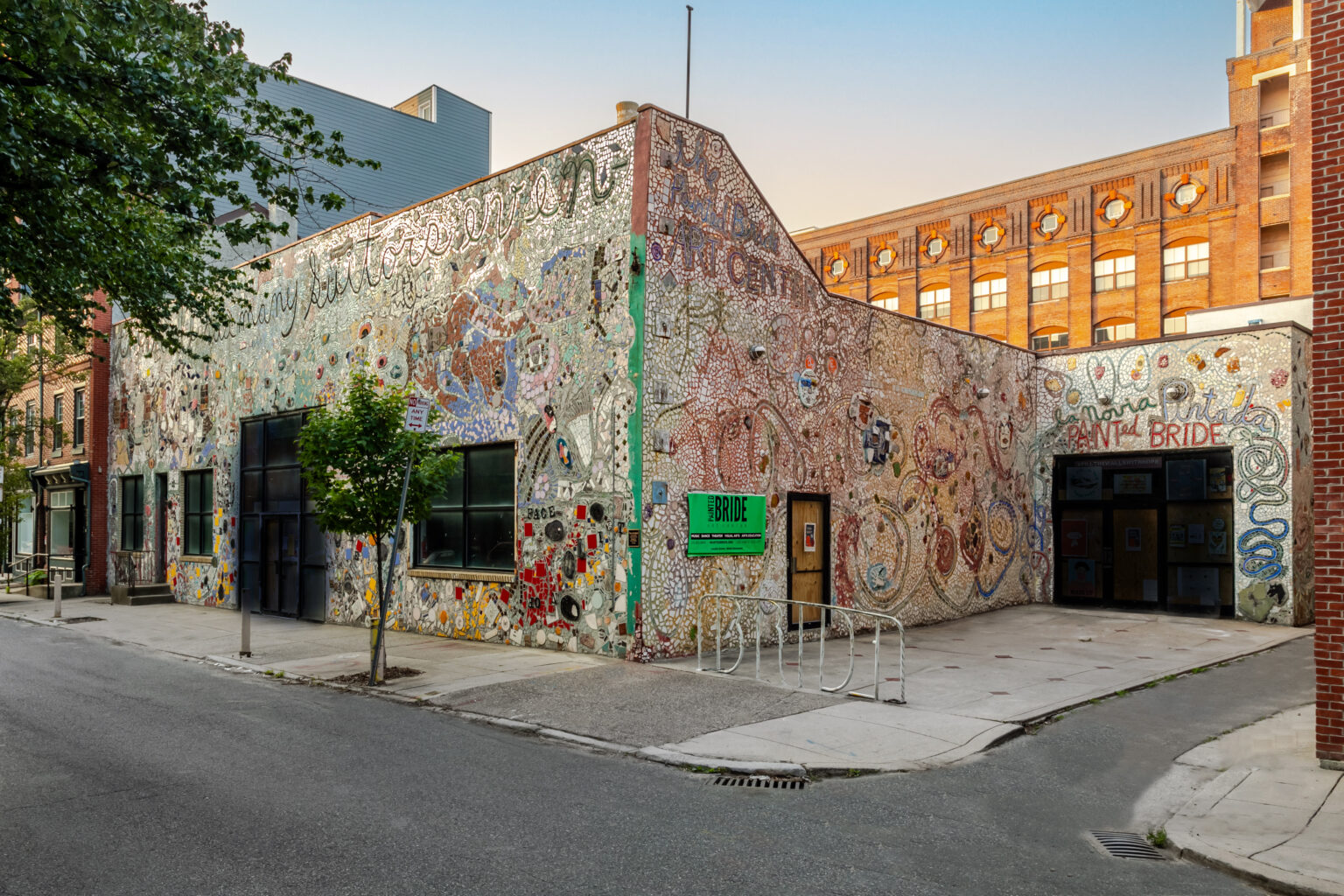 The Painted Bride Mural - Philadelphia's Magic Gardens