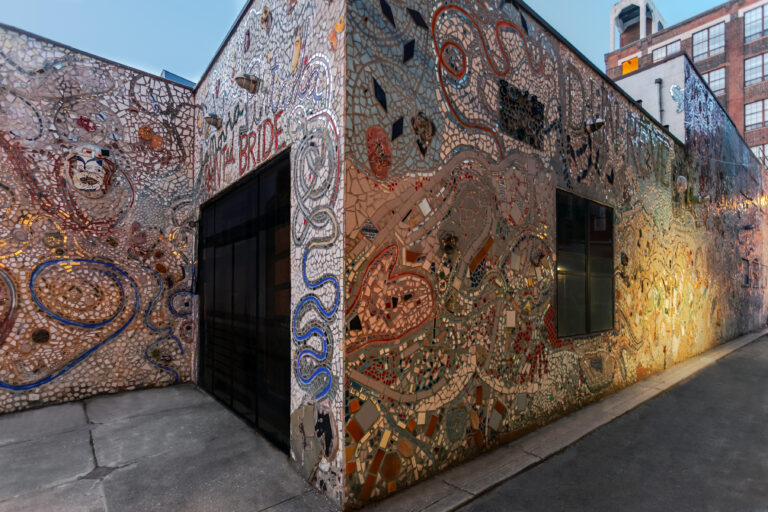 The Painted Bride Mural - Philadelphia's Magic Gardens