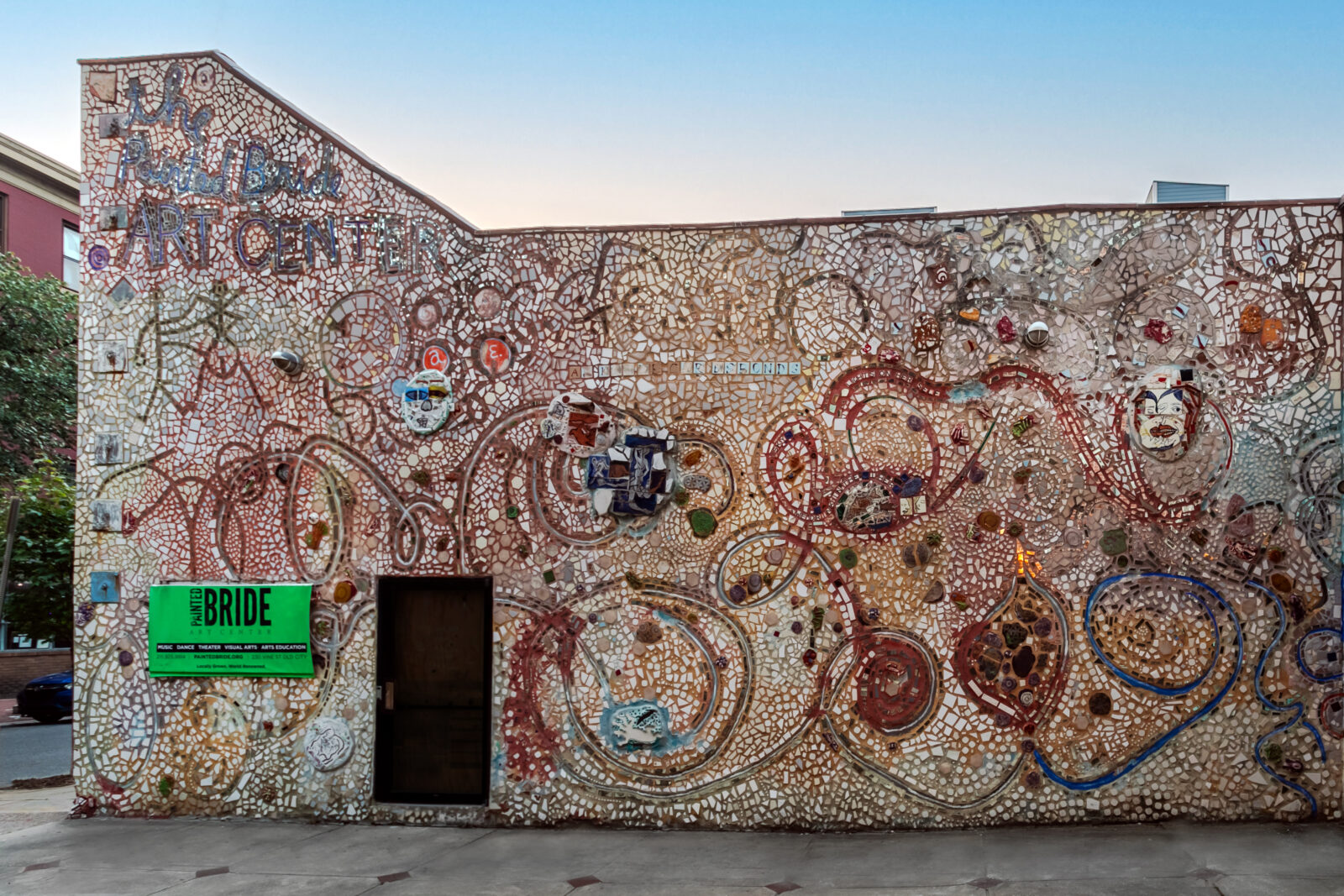 The Painted Bride Mural - Philadelphia's Magic Gardens