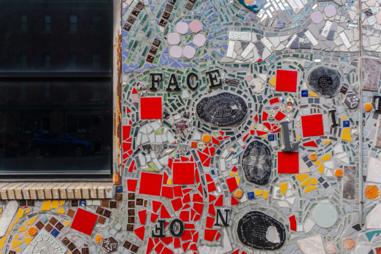 The Painted Bride Mural - Philadelphia's Magic Gardens
