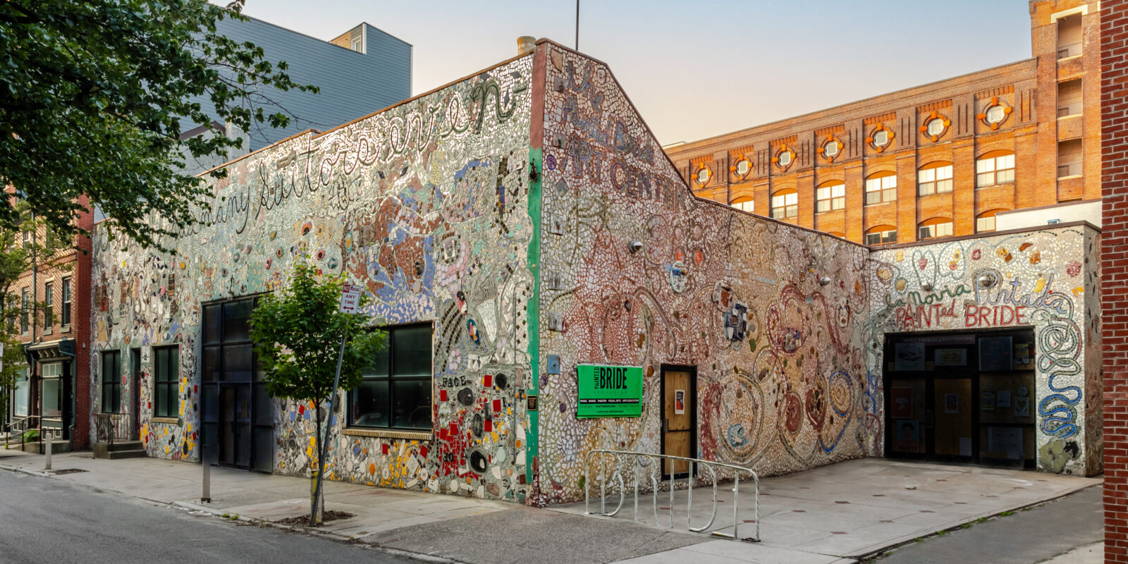 The Painted Bride Mural - Philadelphia's Magic Gardens