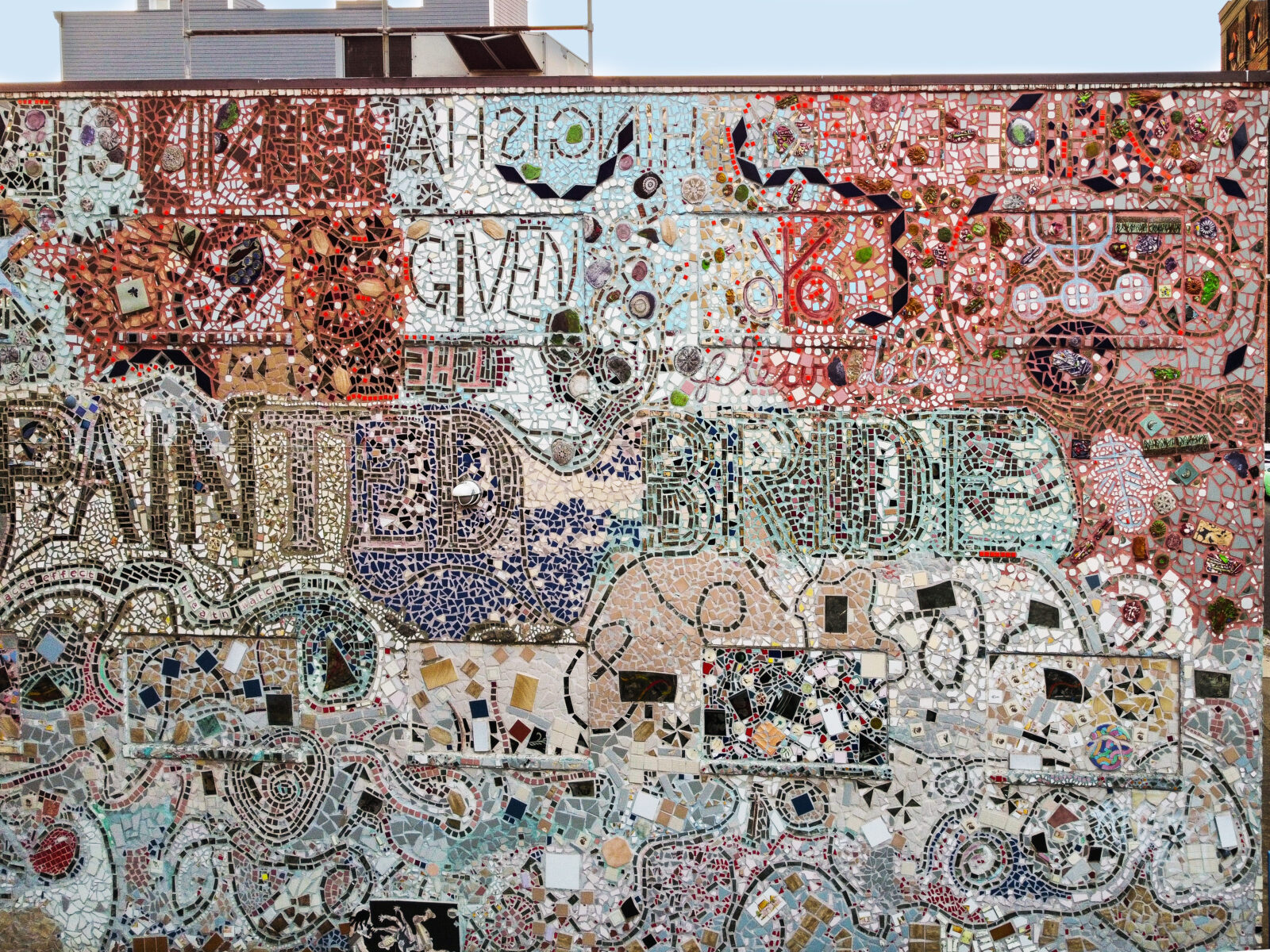 The Painted Bride Mural - Philadelphia's Magic Gardens
